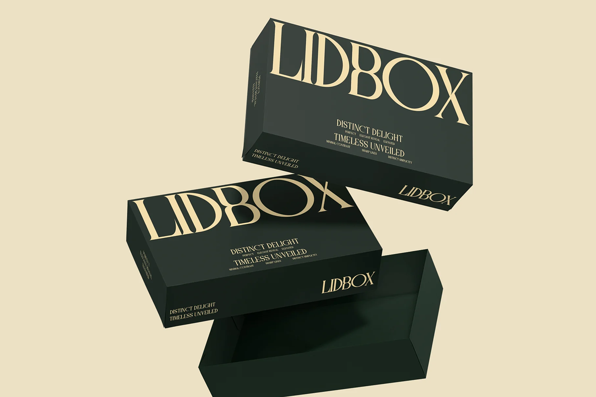 Premium Luxury Box Mockup, a Packaging Mockup by graphicsauce