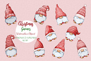 Christmas Gnomes Clipart Bundle