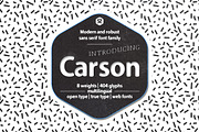 Carson - 30% OFF | Sans Serif Fonts ~ Creative Market