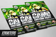 Camo Party Flyer Template, a Flyer Template by XtremeFlyers