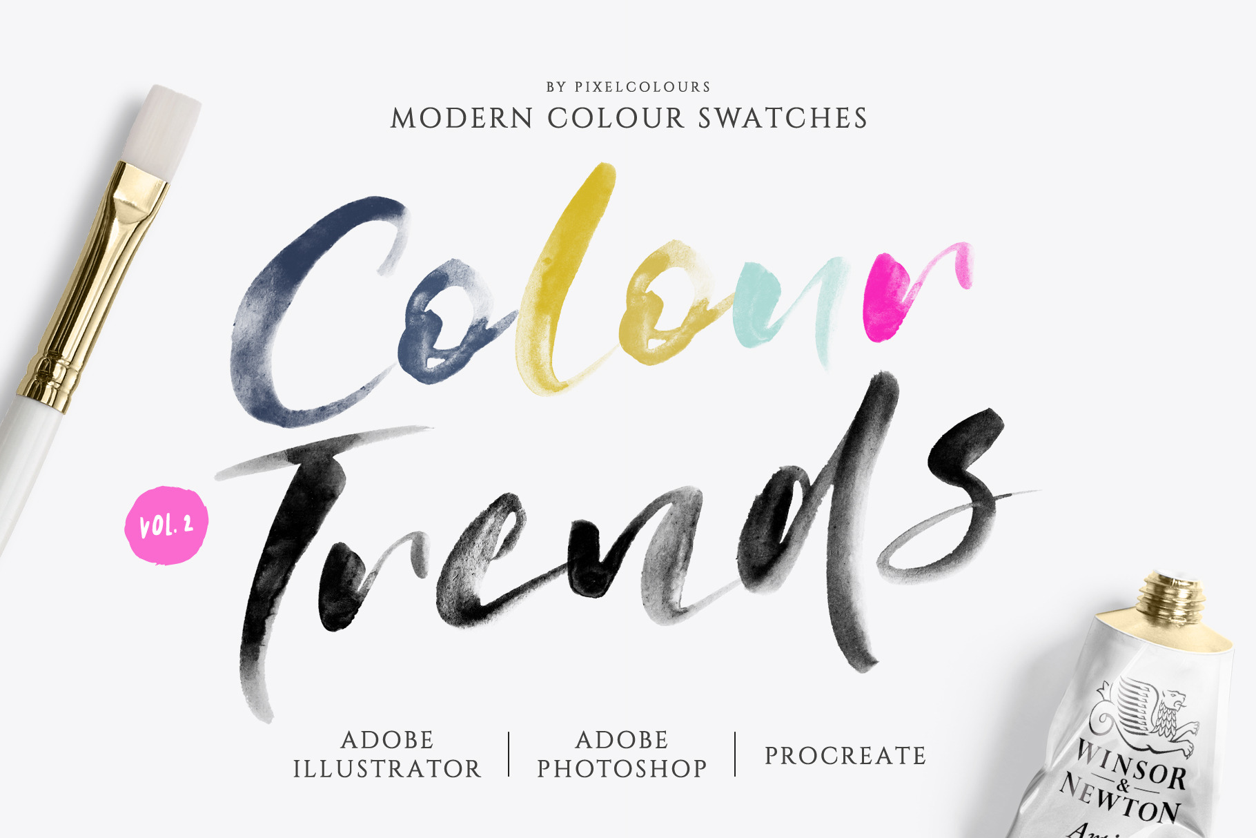 Modern Color Swatches & Color Palettes