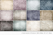 Shabby Chic Damask Textures, a Texture Graphic by rileyBgraphics