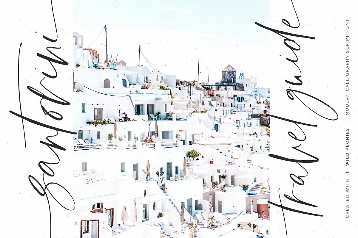 Wild Peonies | Stylish Modern Font, a Script Font by Pink Coffie