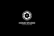 Home Studio Logo, a Branding & Logo Template by CAIRON CREATIVESTUDIO