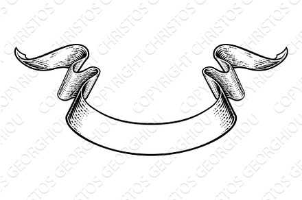 Scroll Banner Vector Pack, an Illustration by Go Media's Arsenal