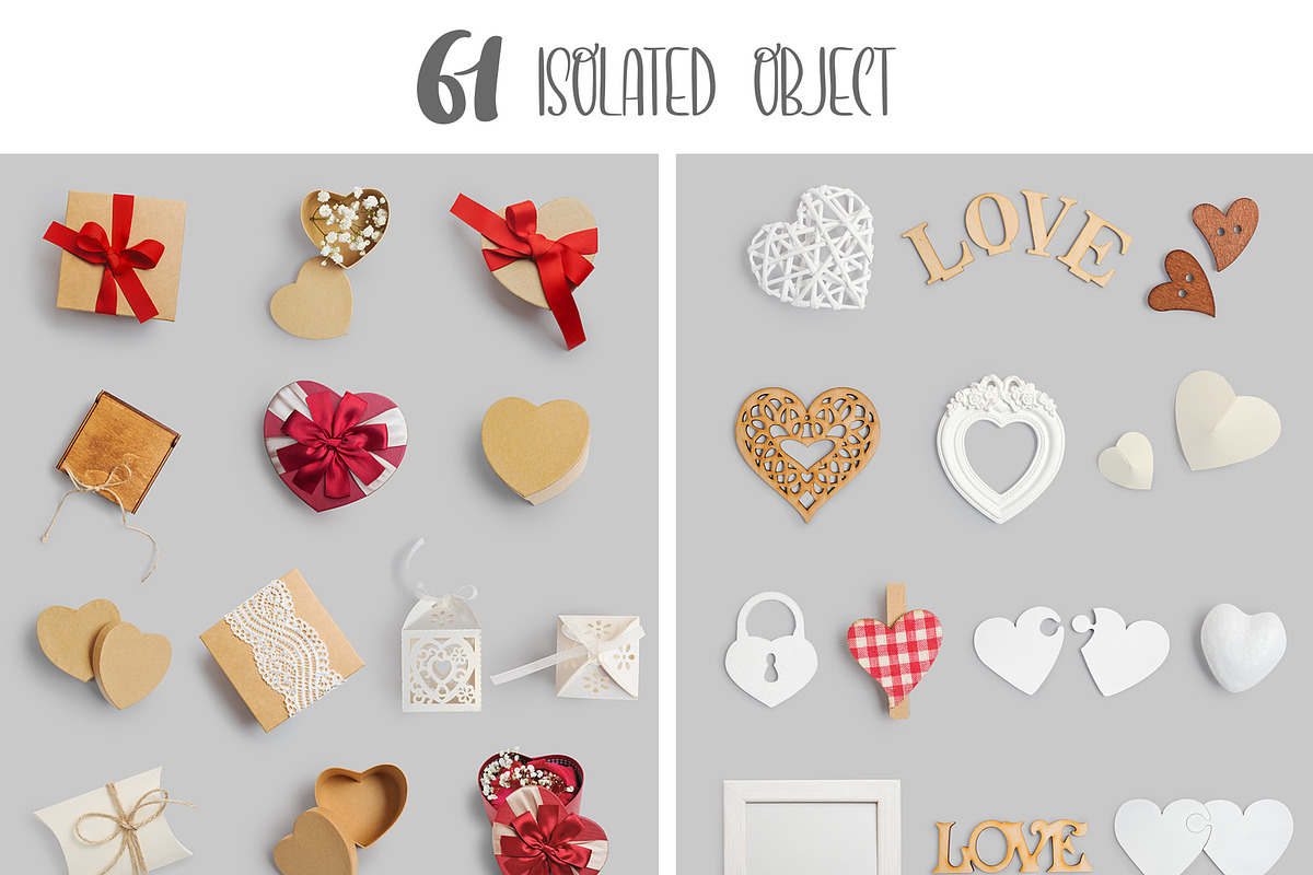 Valentine Bundle, an Object Graphic by Happy Letters
