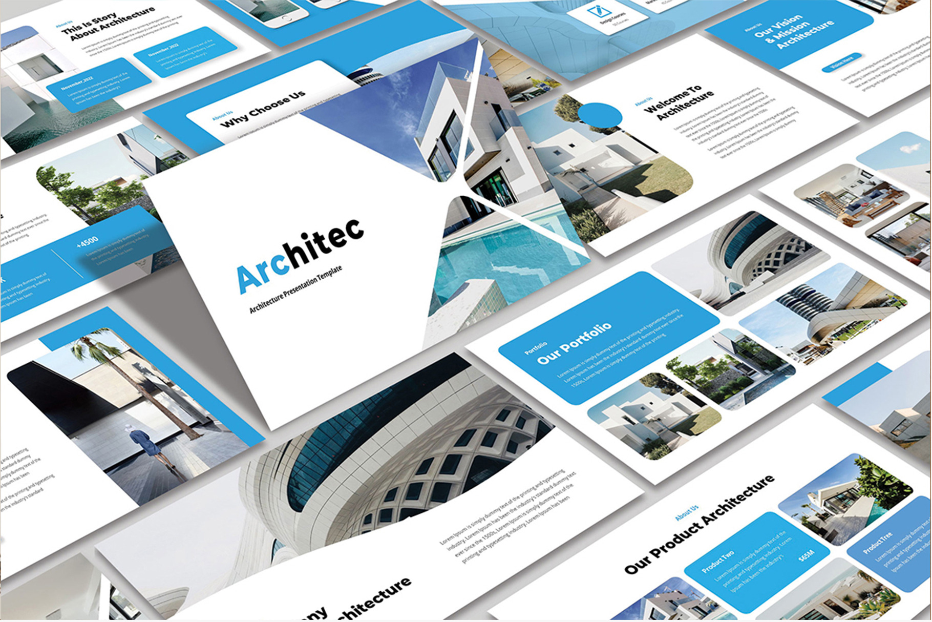 ARCHITEC - Powerpoint & Google Slide