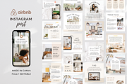 Airbnb Instagram Post Template, a Social Media Template by ShopRShop