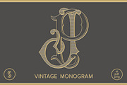 JP Monogram PJ Monogram | Branding & Logo Templates ~ Creative Market