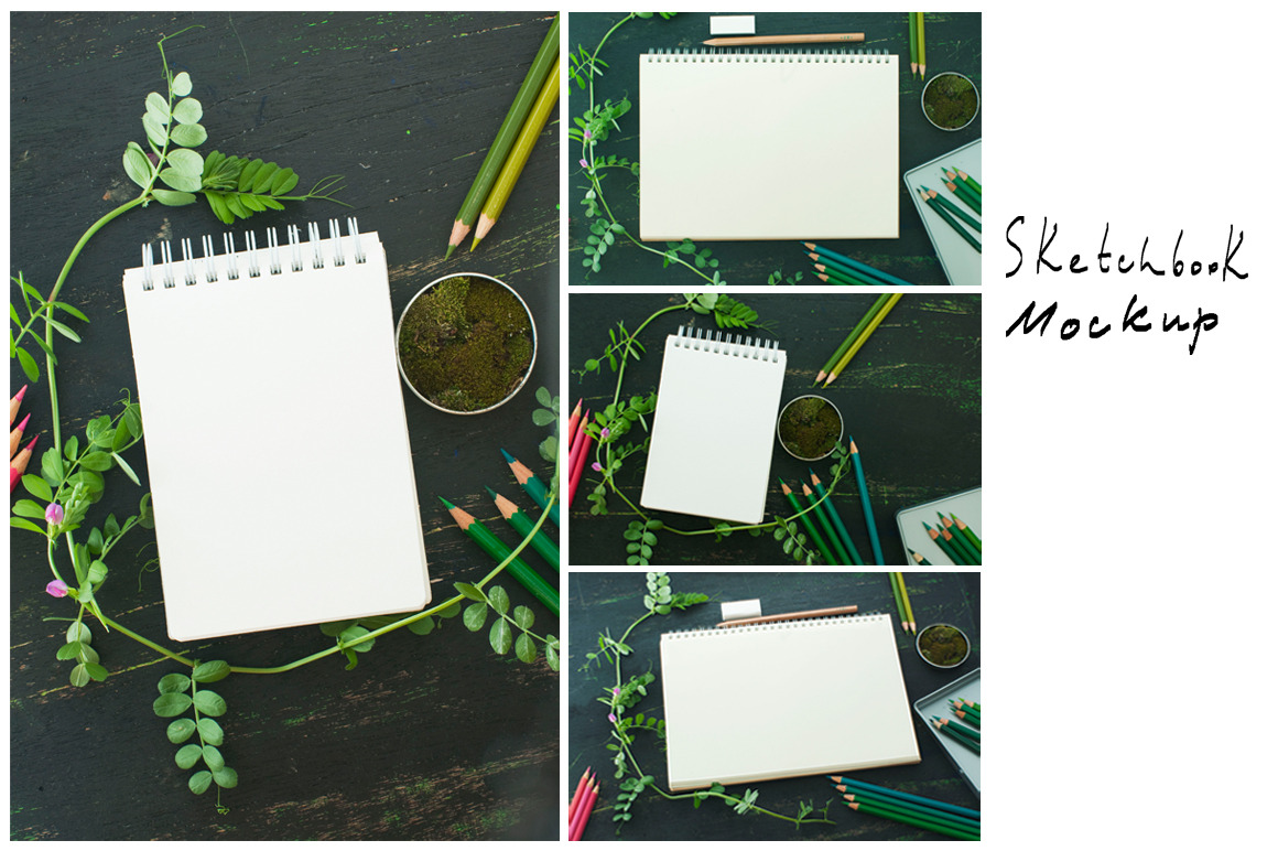 Set of four mock-up, an Object Graphic by Pullia