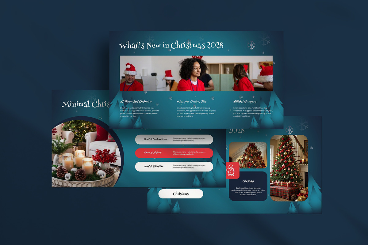 Christmas Presentation Template, a Presentation Template by Creatiya Type