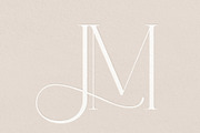 JM monogram logo, a Branding & Logo Template by LINKED LETTERS STUDIO ...