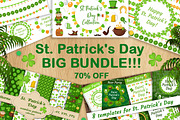 St. Patrick's Day BIG BUNDLE !!!!, a Background Graphic by Lucia Fox