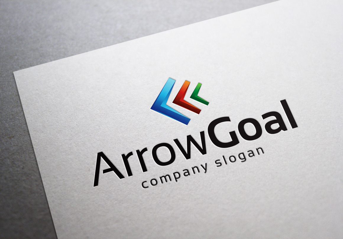 Arrow Goal Logo, a Branding & Logo Template by EmilGuseinov