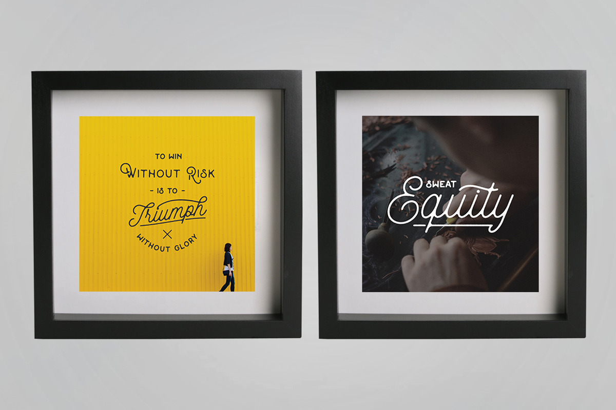 Hustle Script - A Monoline Script, a Script Font by Hustle Supply Co.