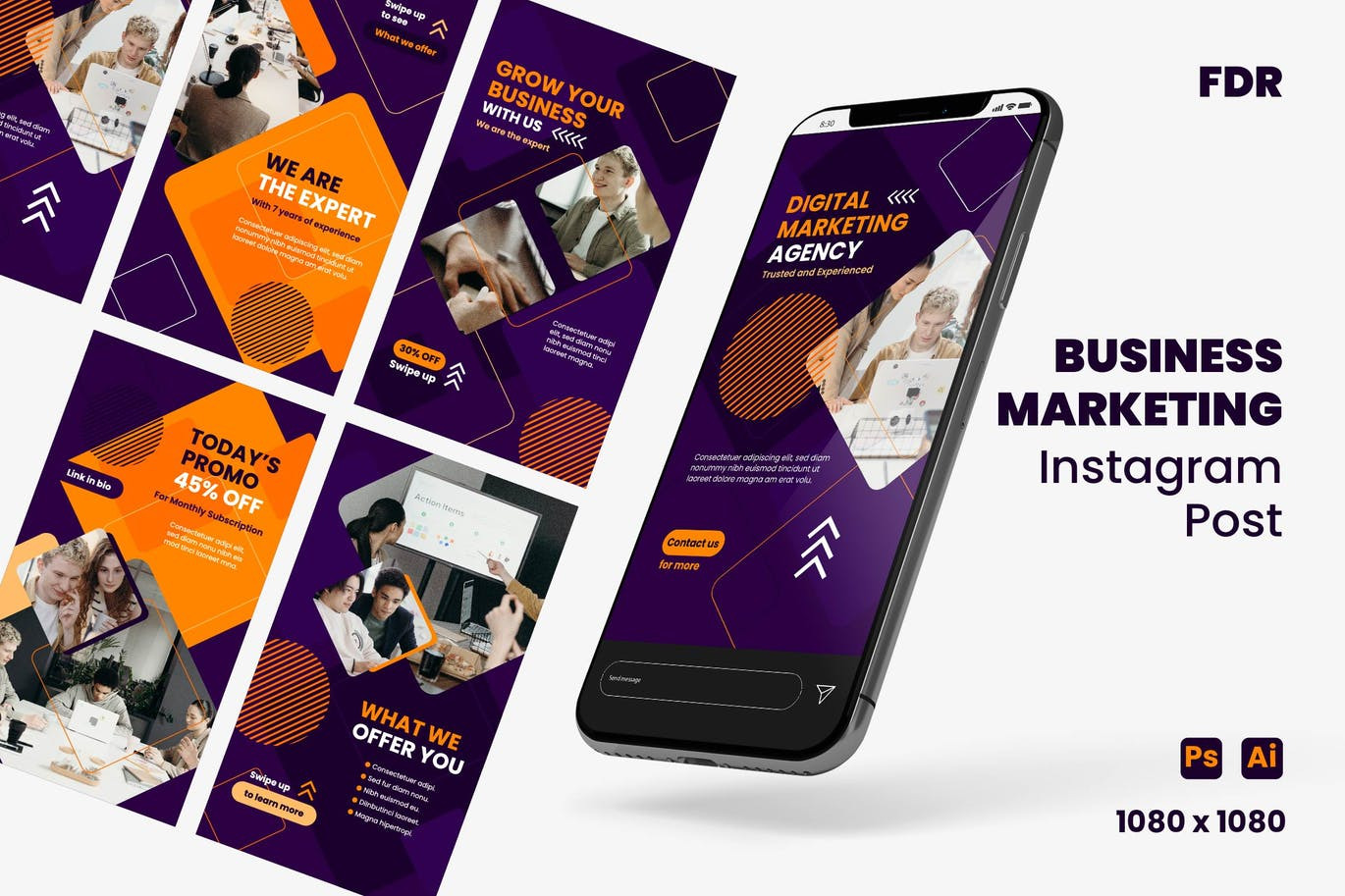 Business Marketing Instagram Story | Creative Market
