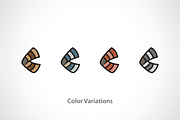 Scarf Logo Template, a Branding & Logo Template by Heavtryq Design ...