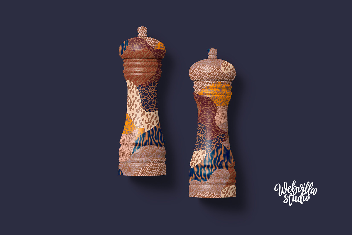 Abstract Meadow Pattern, a Pattern Graphic by Webvilla Studio