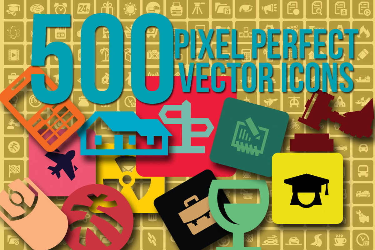 500 Vector Icons 50% Off, an Icon by Arys Design | Creative Market