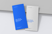 Tri-Fold Brochure Mockup Set