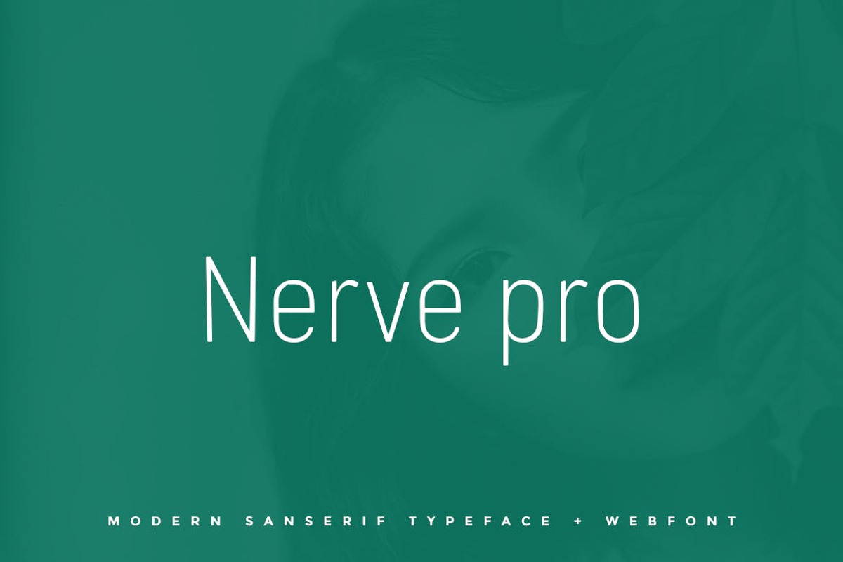Nerve pro - Typeface + Web Fonts, a Sans Serif Font by Webhance Studio