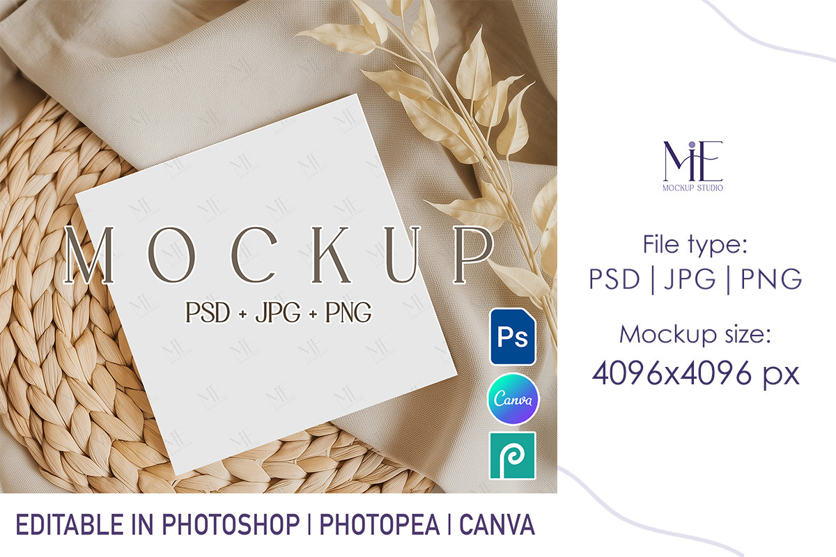 Greeting or Invitation Card Template