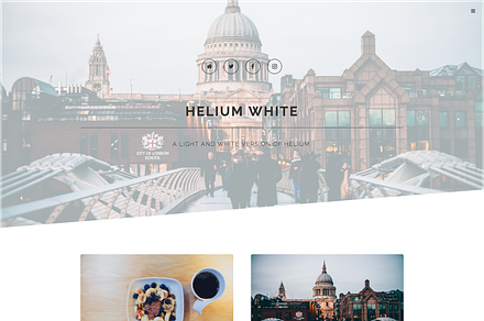 Helium Blog Ghost Theme, a Websites & App Template by Malvouz