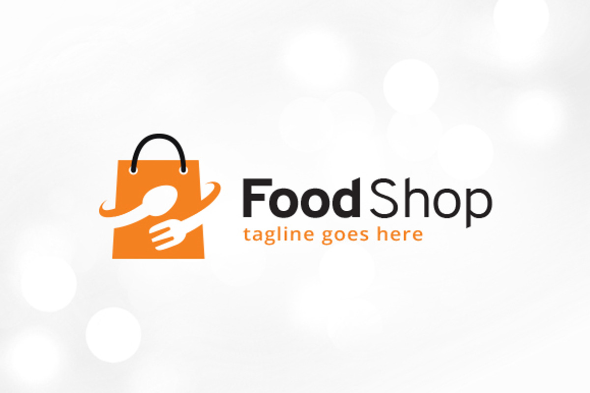 Food Shop, a Branding & Logo Template by gunaonedesign