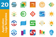 20 Logo Application Templates Bundle, a Branding & Logo Template by ...