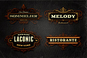 10 Retro/Vintage Banners, a Branding & Logo Template by Cruzine
