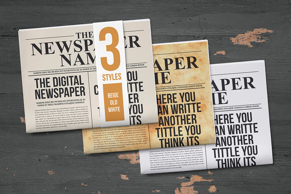 Classy Newspaper Indesign Template, a Magazine Template by Luuqas Design