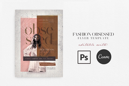 Boho Flyer Template, a Flyer Template by Touringxx Creative Studio