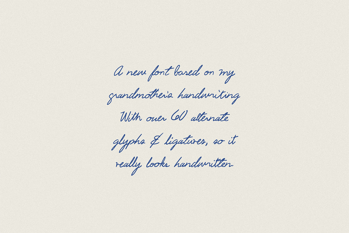 Duke - Handwritten Script Font