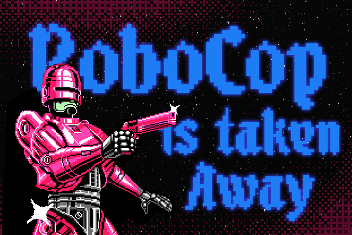 Blackbit Pixelated Font