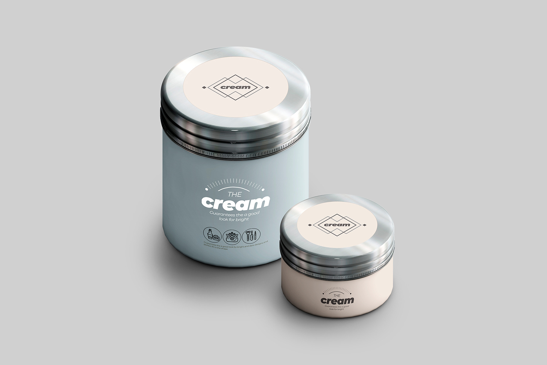 Cream Mock-up 8, a Packaging Mockup by Nevada63