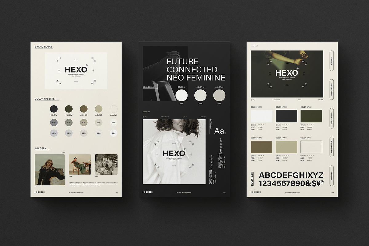 Brand Sheets Presentation Template, a Presentation Template by ...