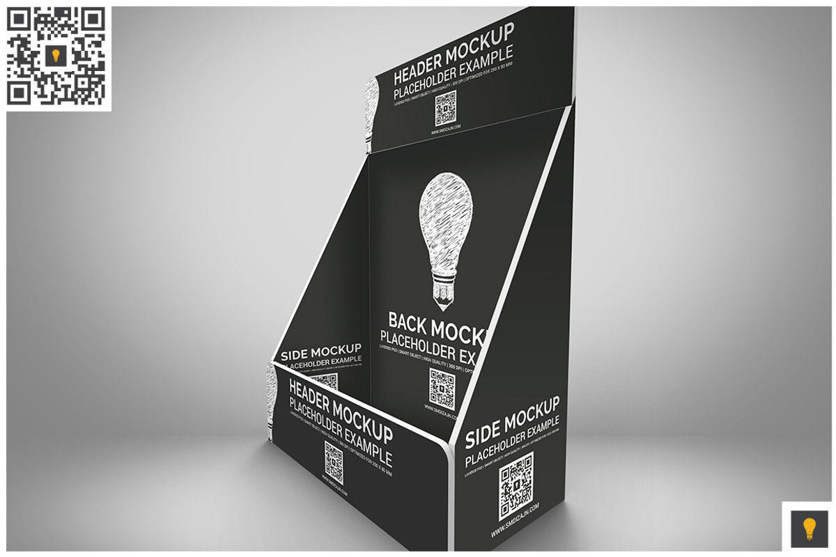 Table Top Display Mockup, an Advertising Mockup by Shocky Design Studio