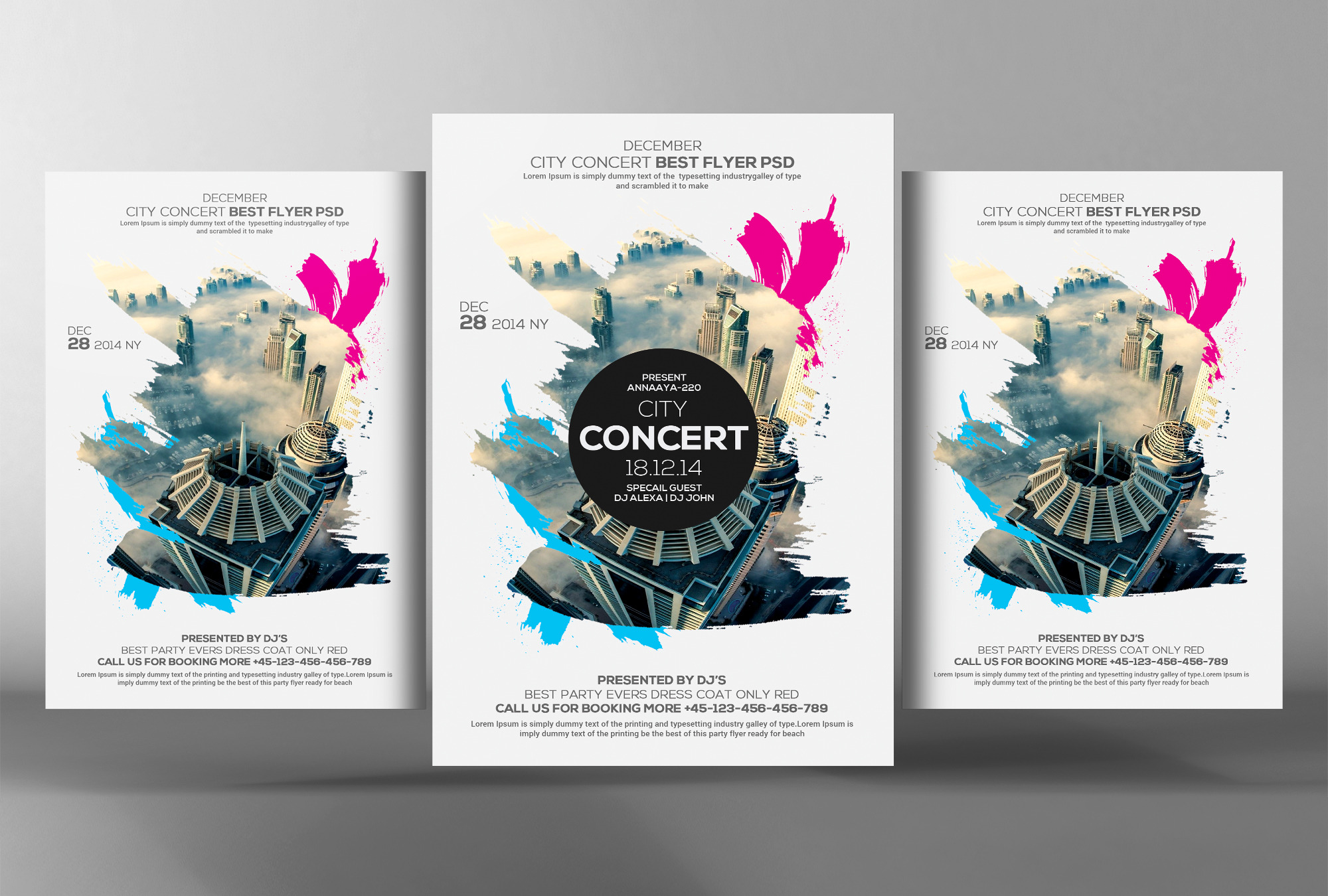 Urban City Flyer, a Flyer Template by graphicforest