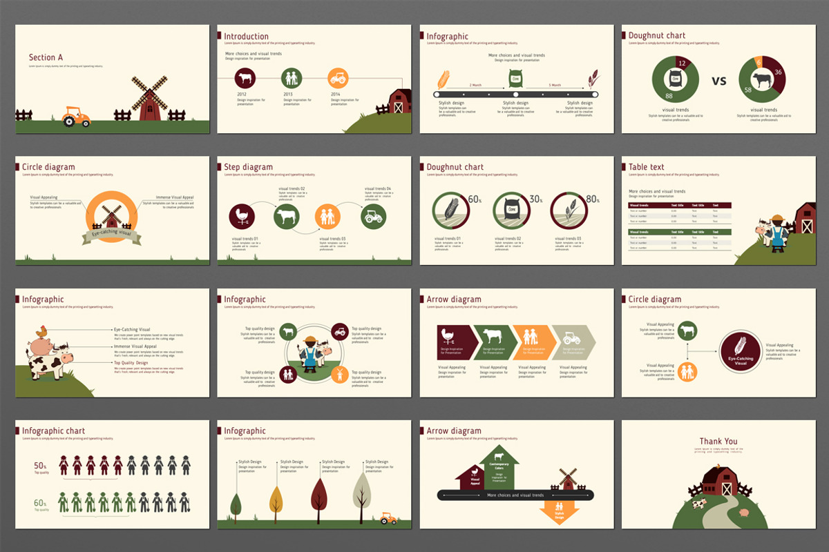 Farm, a Presentation Template by GoodPello