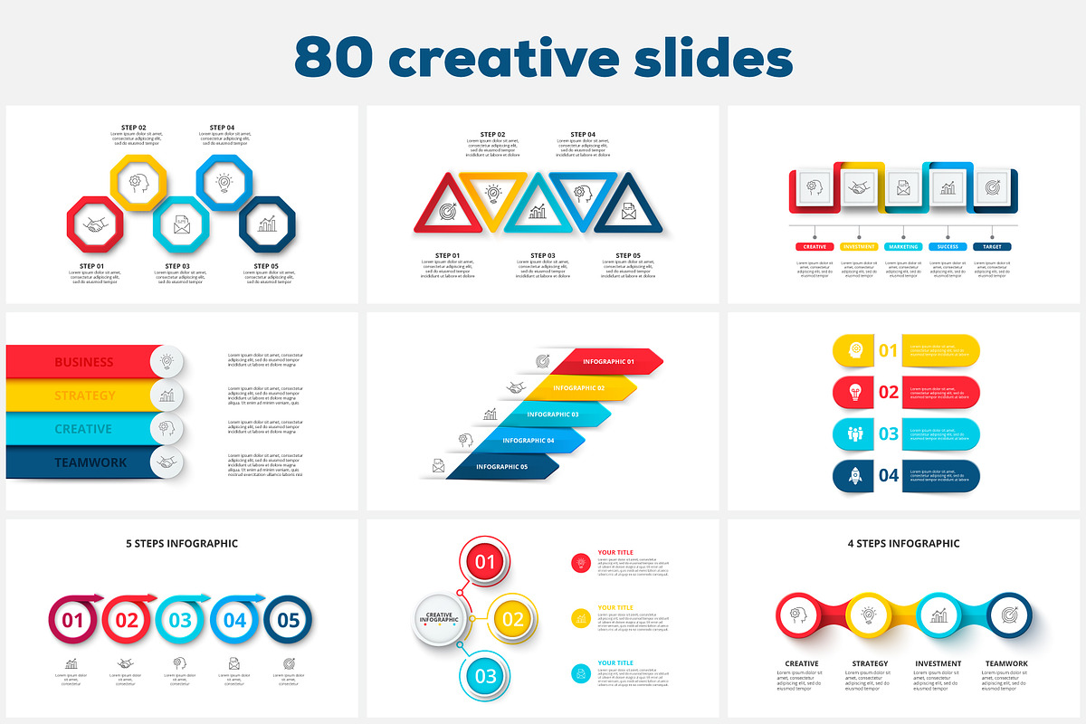 Creative infographic presentations, a Presentation Template by Abert