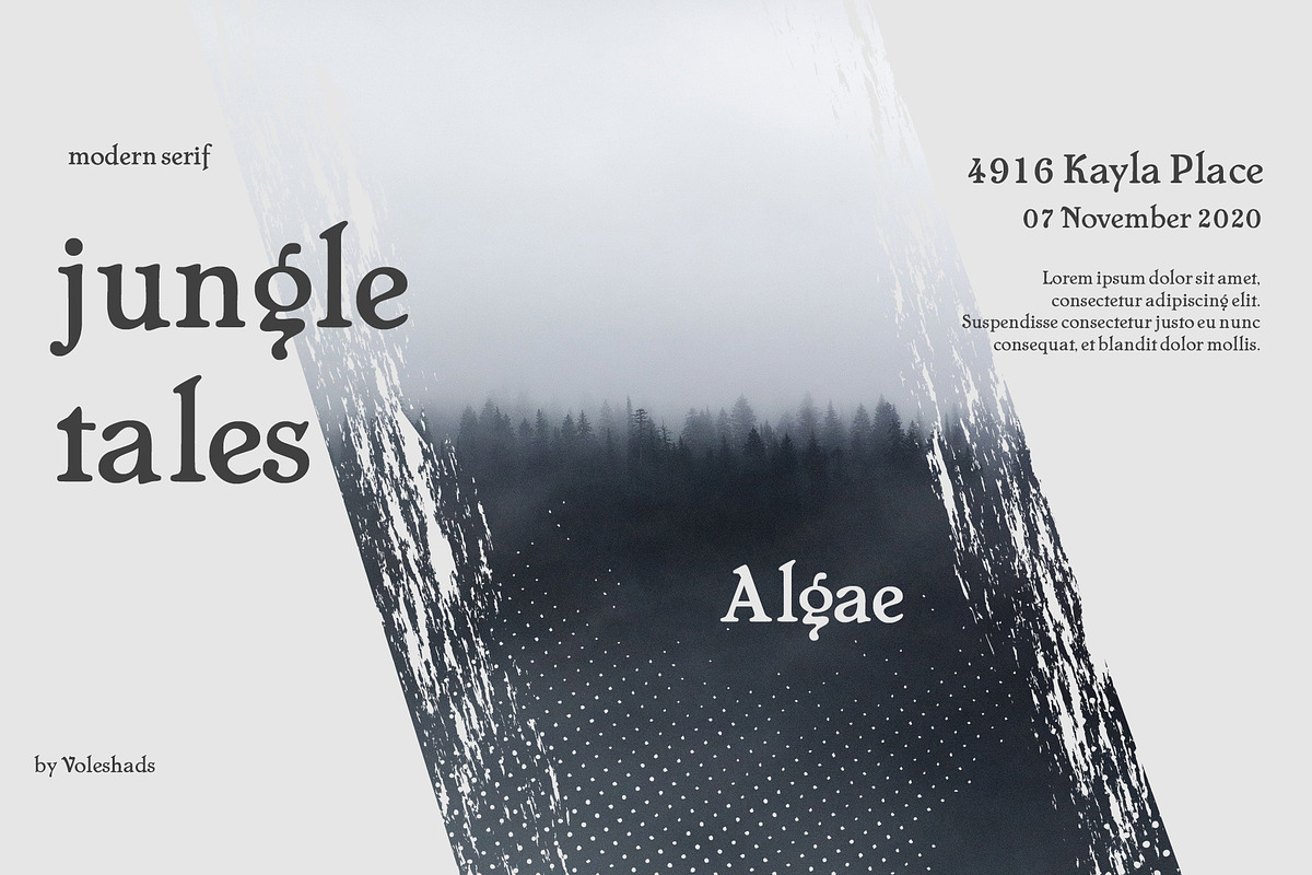 Algae font