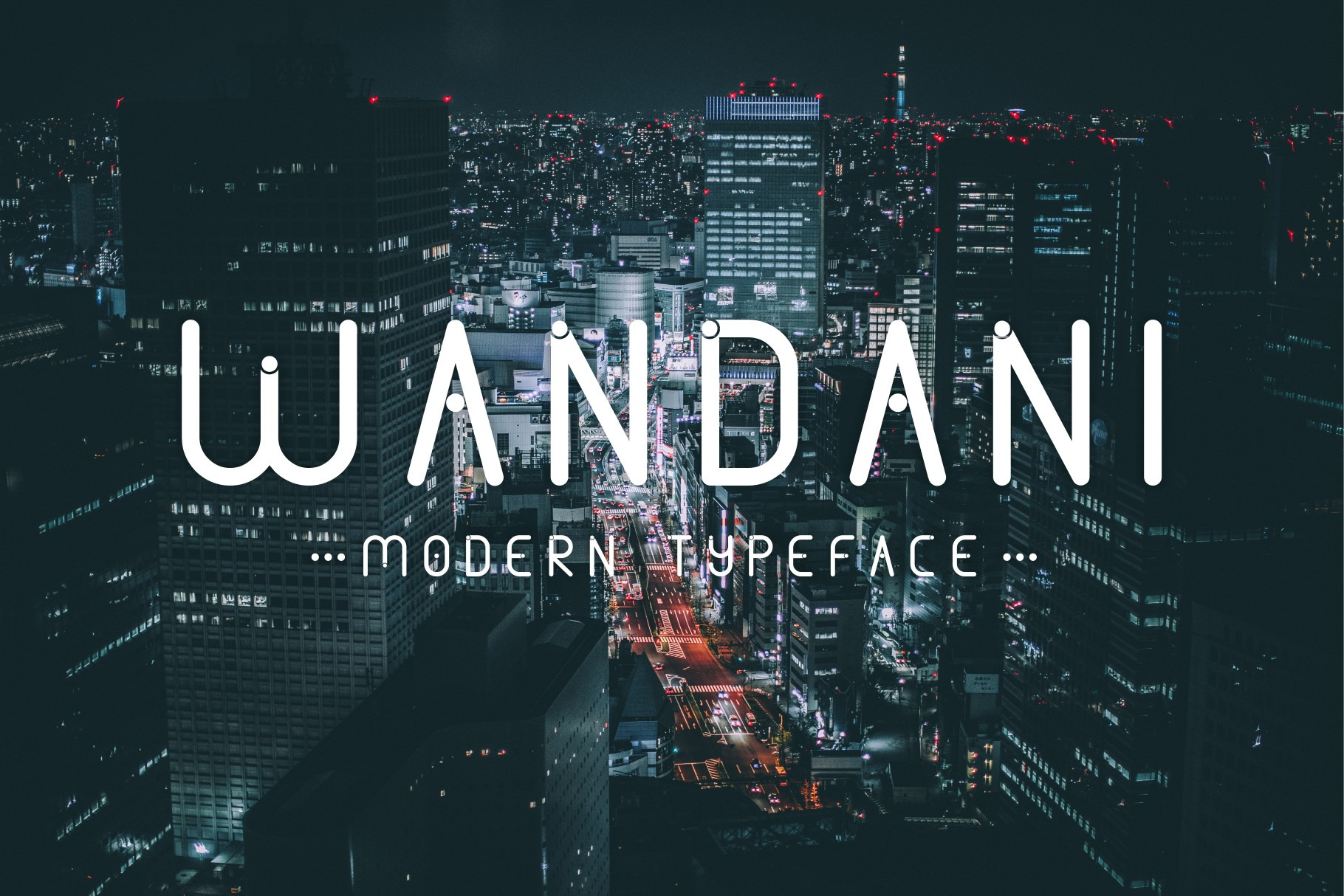 Wandani - Logo Font, a Sans Serif Font by Beautypes