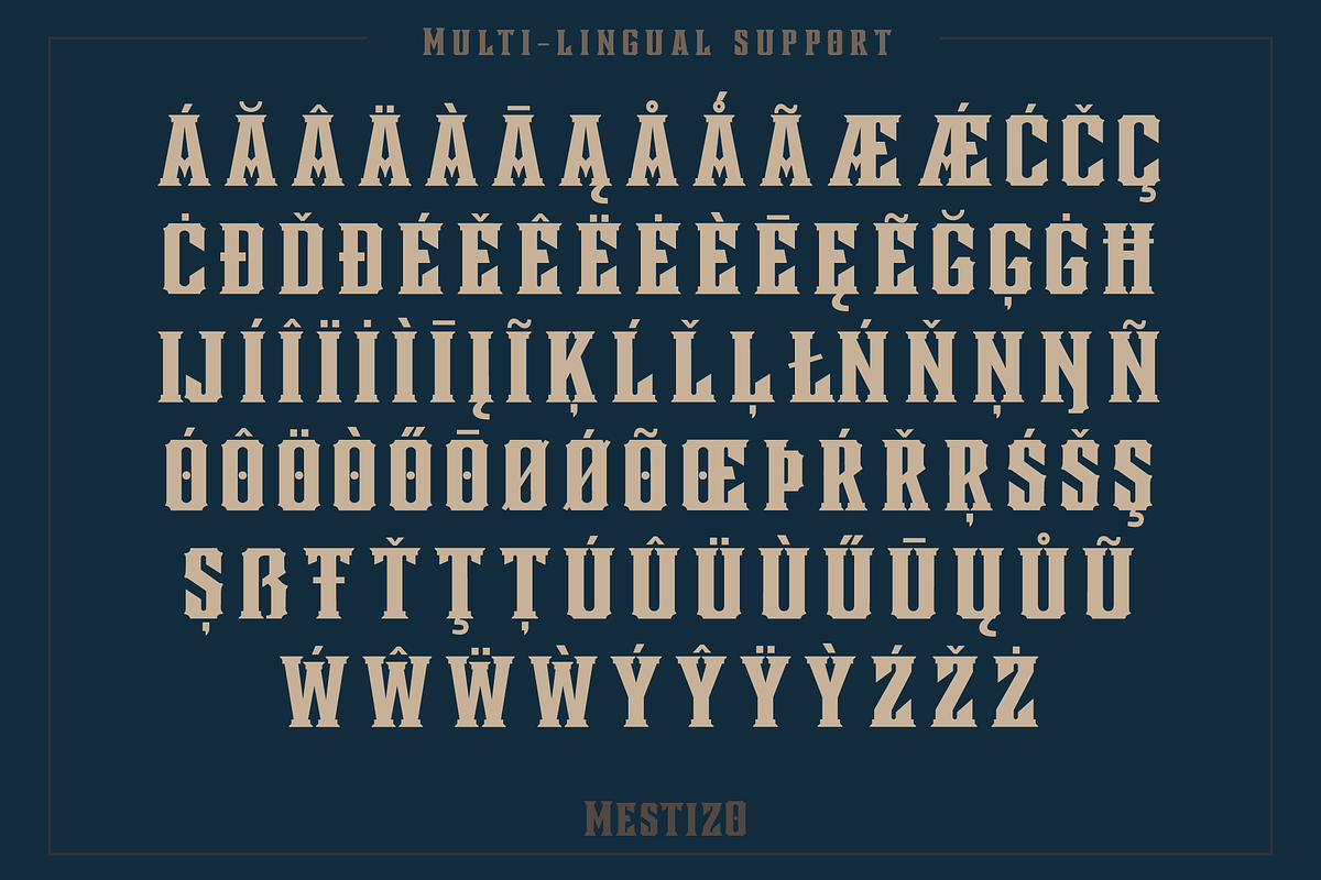 Mestizo, a Font by Mestizo Type Co.
