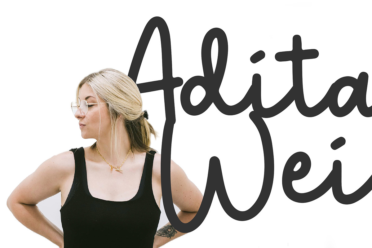 Beshan Modern Font, a Script Font by Giant Design
