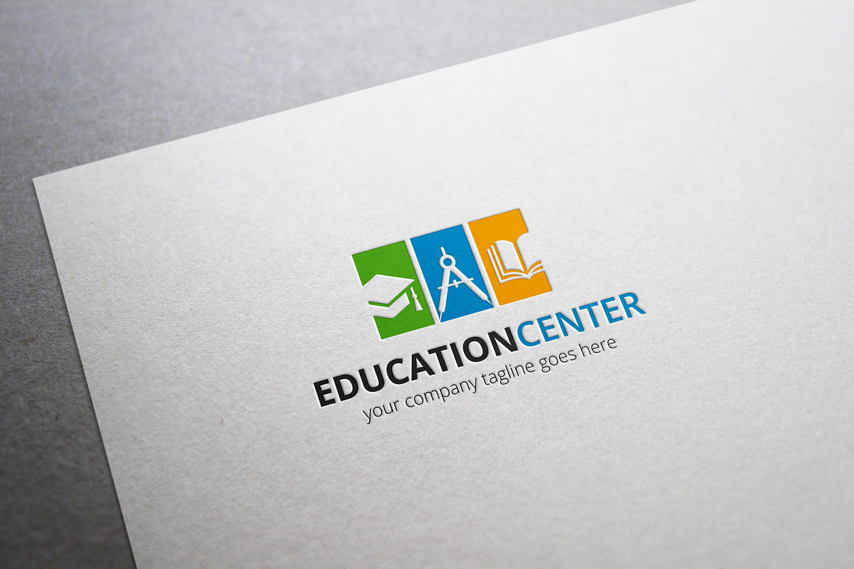 Education Center Logo, a Branding & Logo Template by XpertgraphicD