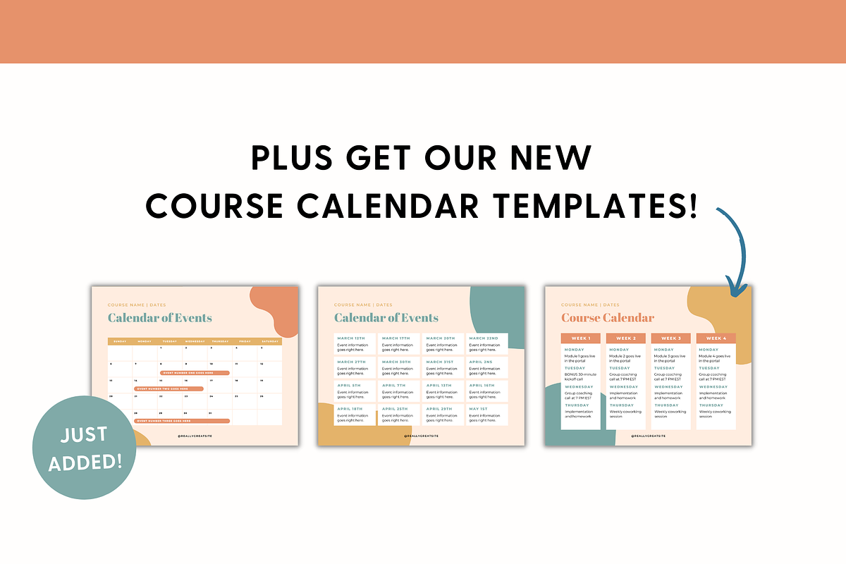 Canva Course Creator Bundle, a Marketing Template by The Template Lounge