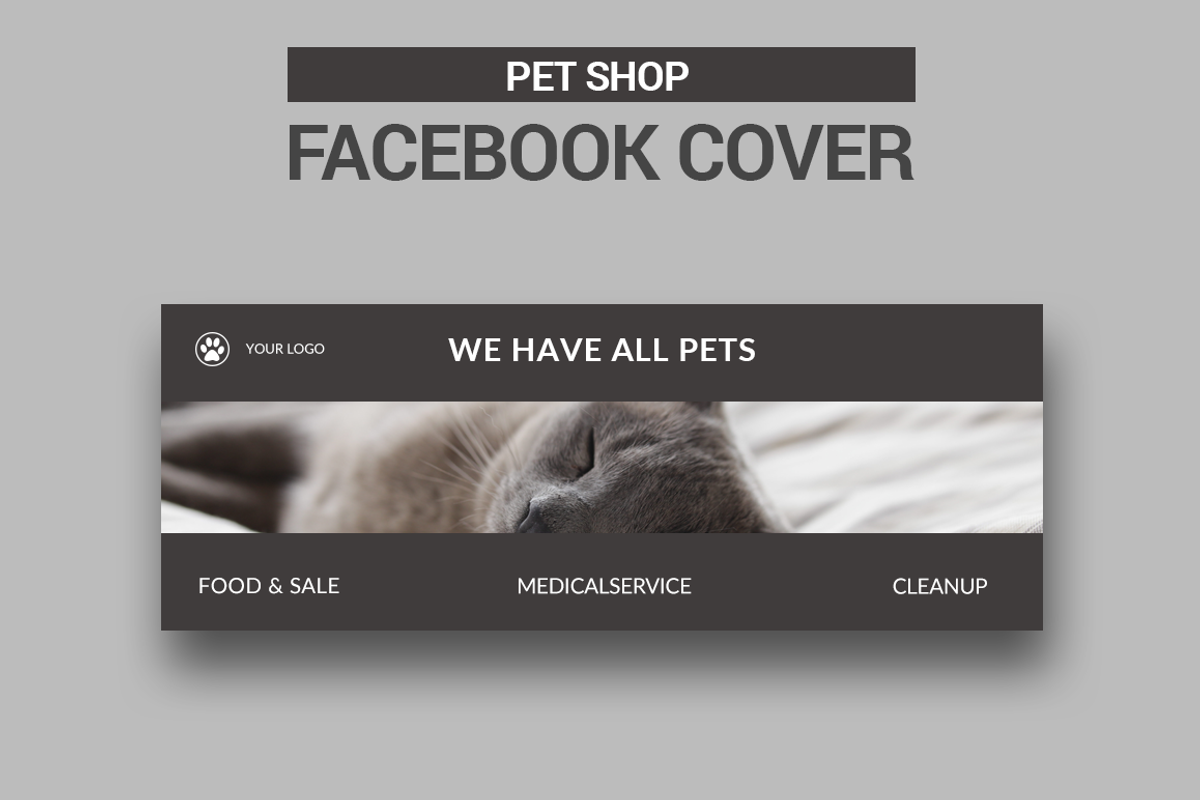 6 Pet Shop Facebook Covers - SK, a Social Media Template by UNIK Agency