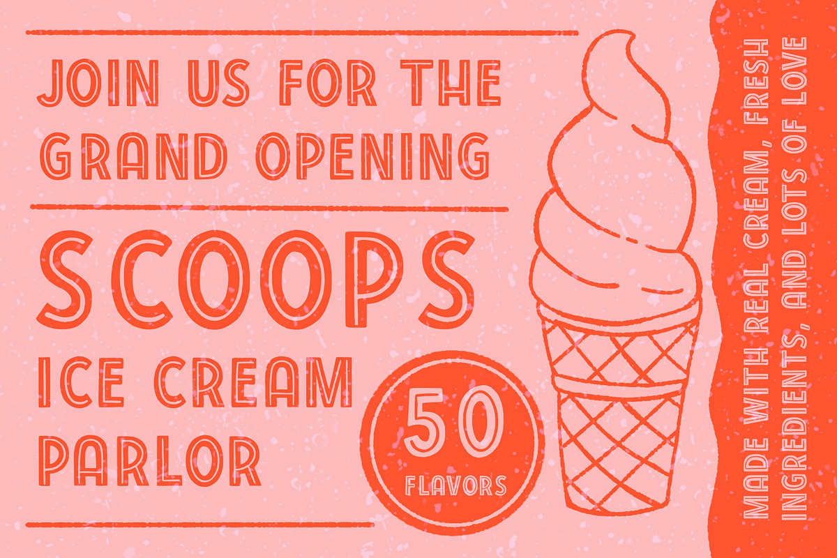 Road Trip Hand Lettered Font