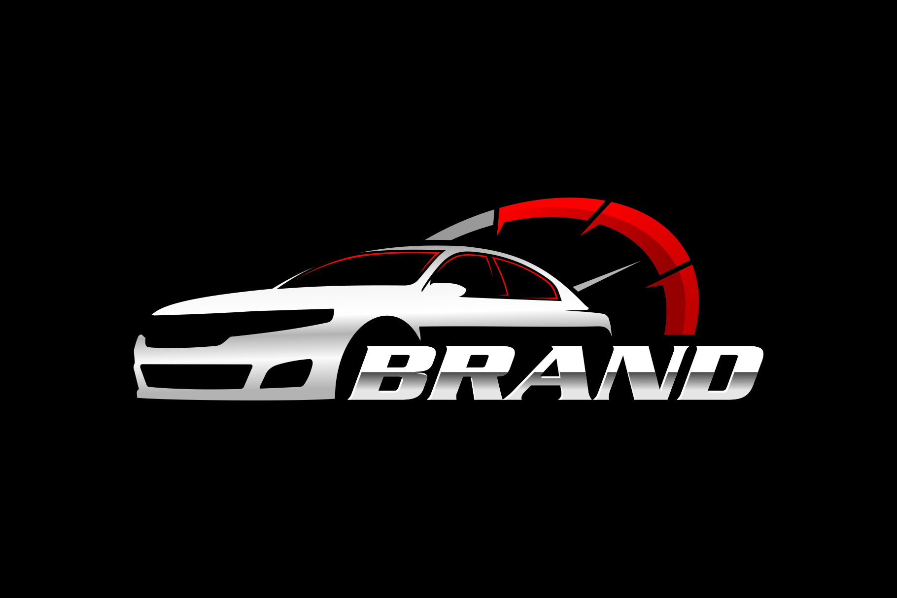 Auto speed logo template, a Branding & Logo Template by TFamz