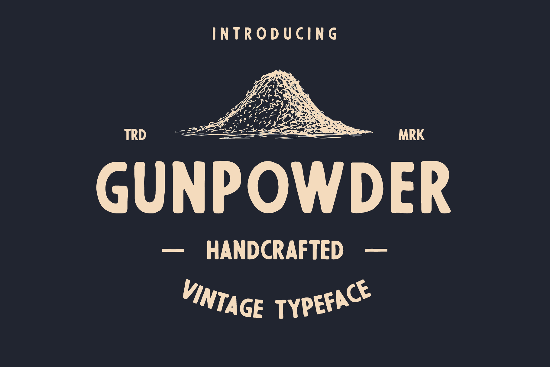 Gunpowder - Vintage Type, a Sans Serif Font by Su Korkmaz